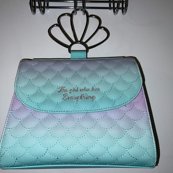 Loungefly | Bags | Loungefly Blue And Purple Quilted Clutch | Poshmark